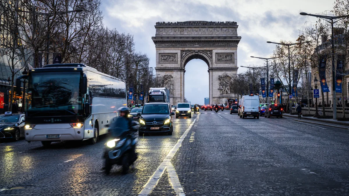 Why You'll Probably Never See A Stop Sign In Paris